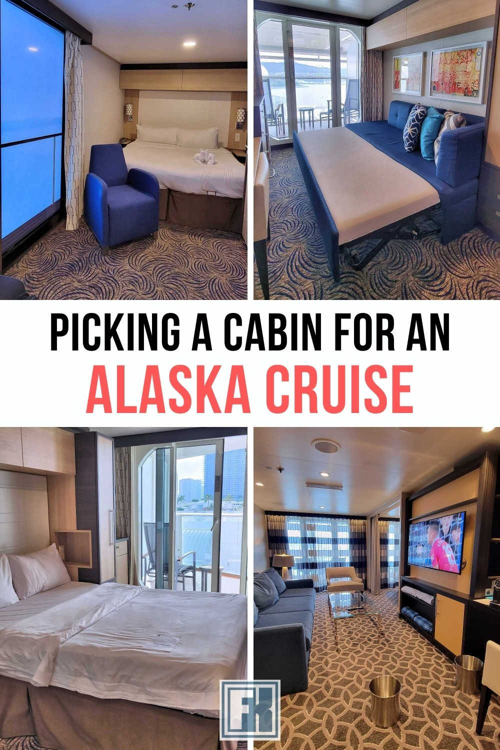 How To Choose A Cabin For An Alaska Cruise - Forever Karen