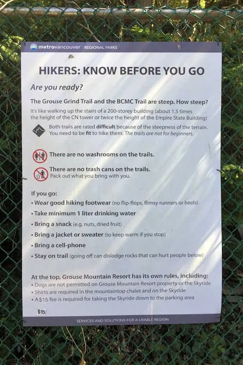 Grouse Grind Trail, The Ultimate Grouse Mountain Hike - Forever Karen