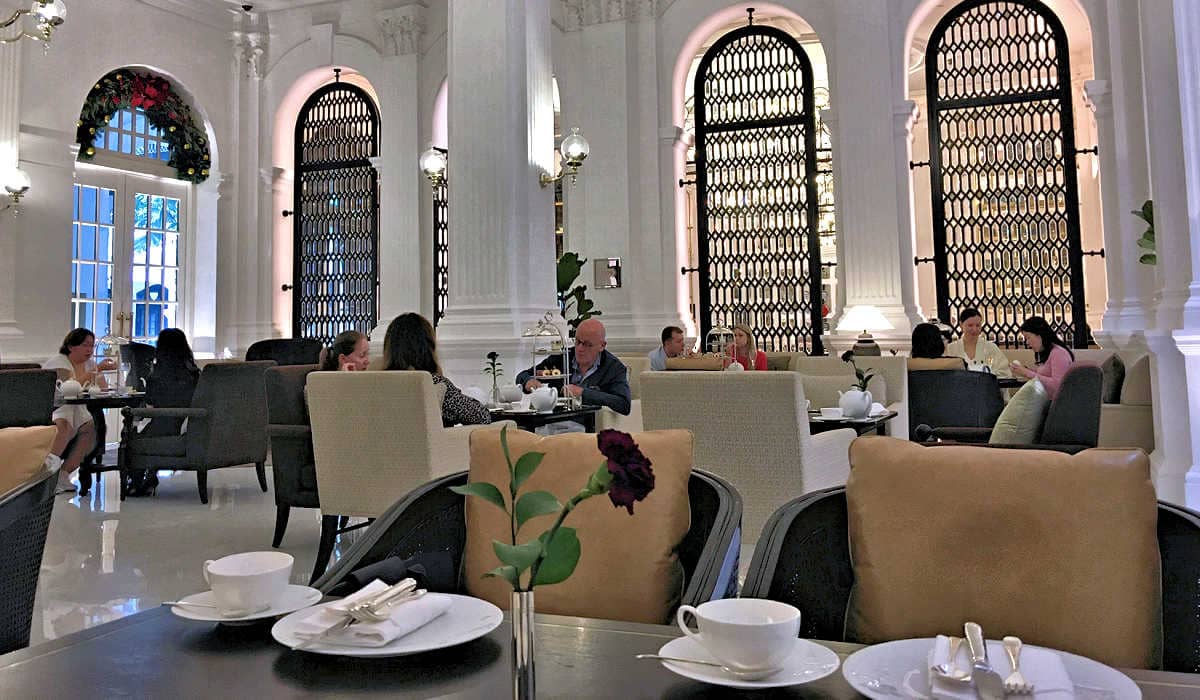 Raffles Hotel Afternoon Tea, Indulge In A Sweet Treat - Forever Karen